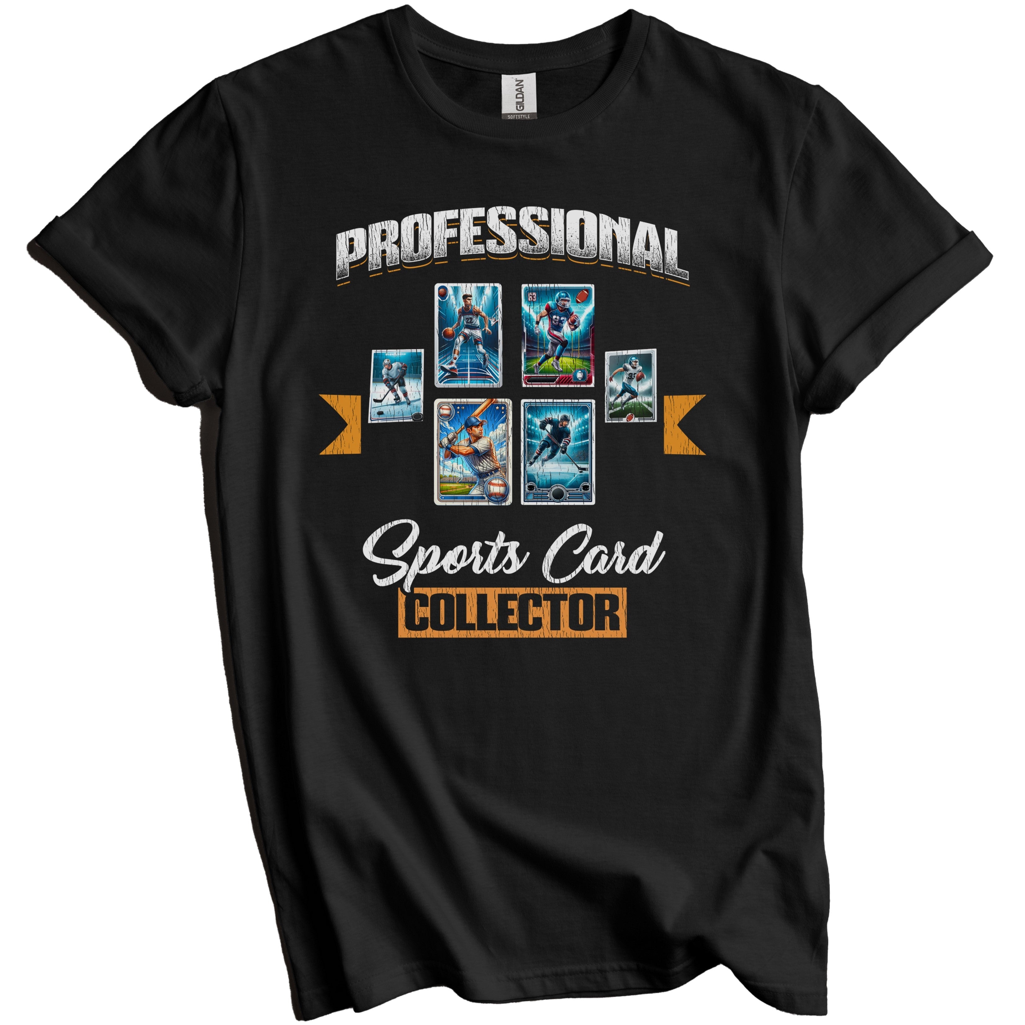 Professional Sports Card Collector Funny Sports Cards T-Shirt – Really ...