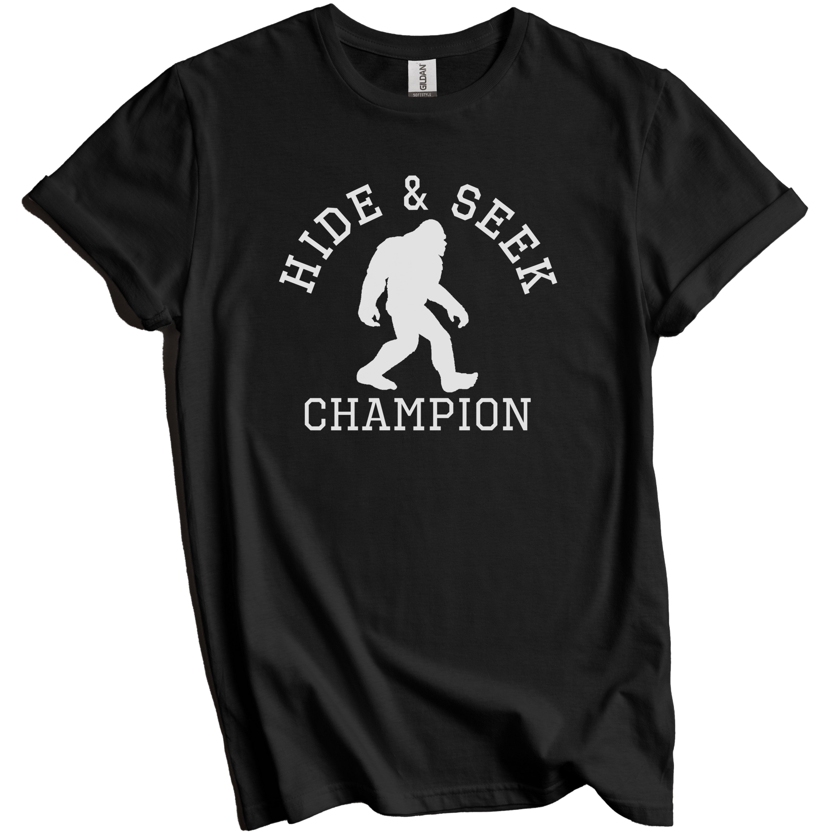 Hide And Seek Champion Funny Bigfoot Shirt – Really Awesome Shirts