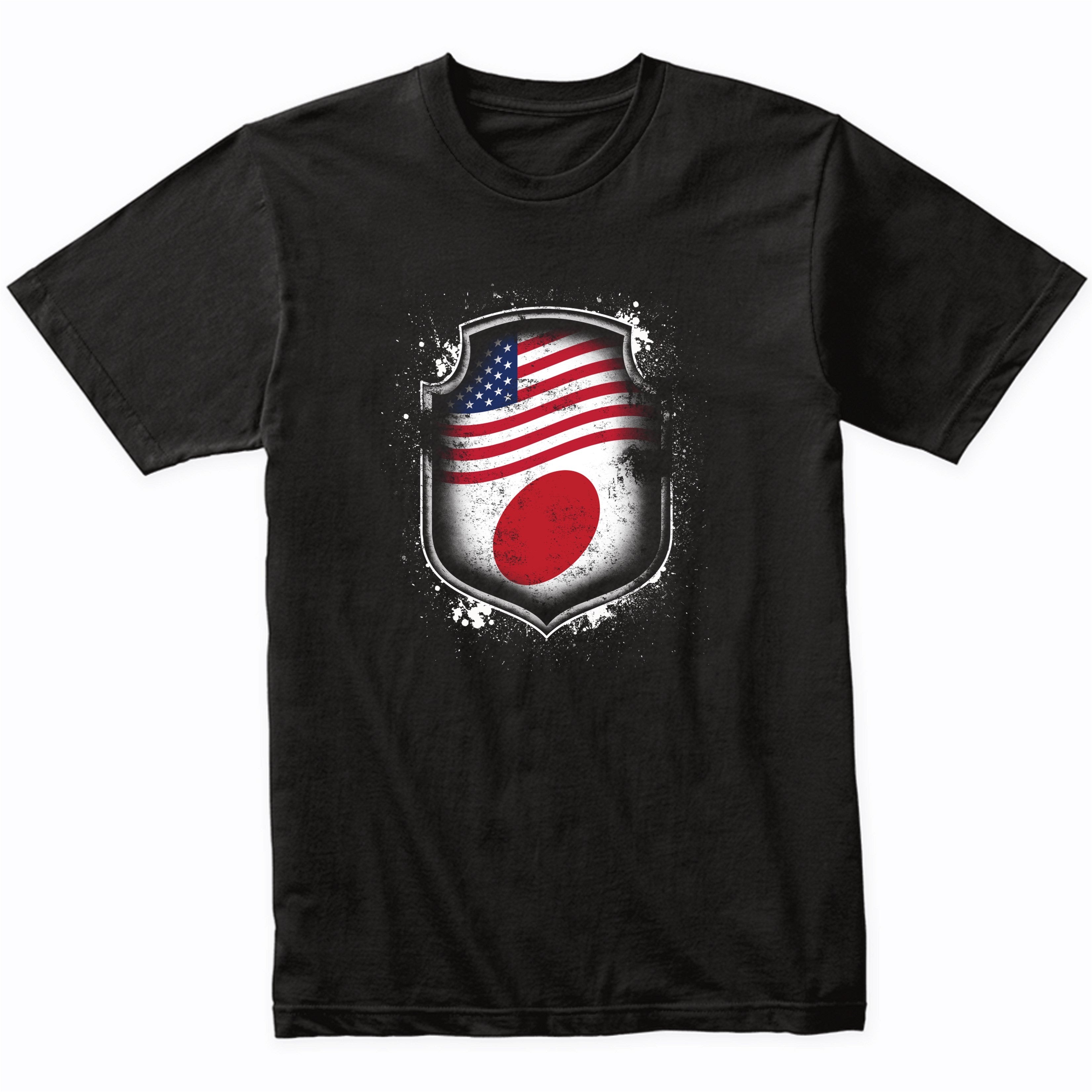 Japanese American Shirt Flags Of Japan and America T-Shirt – Really ...
