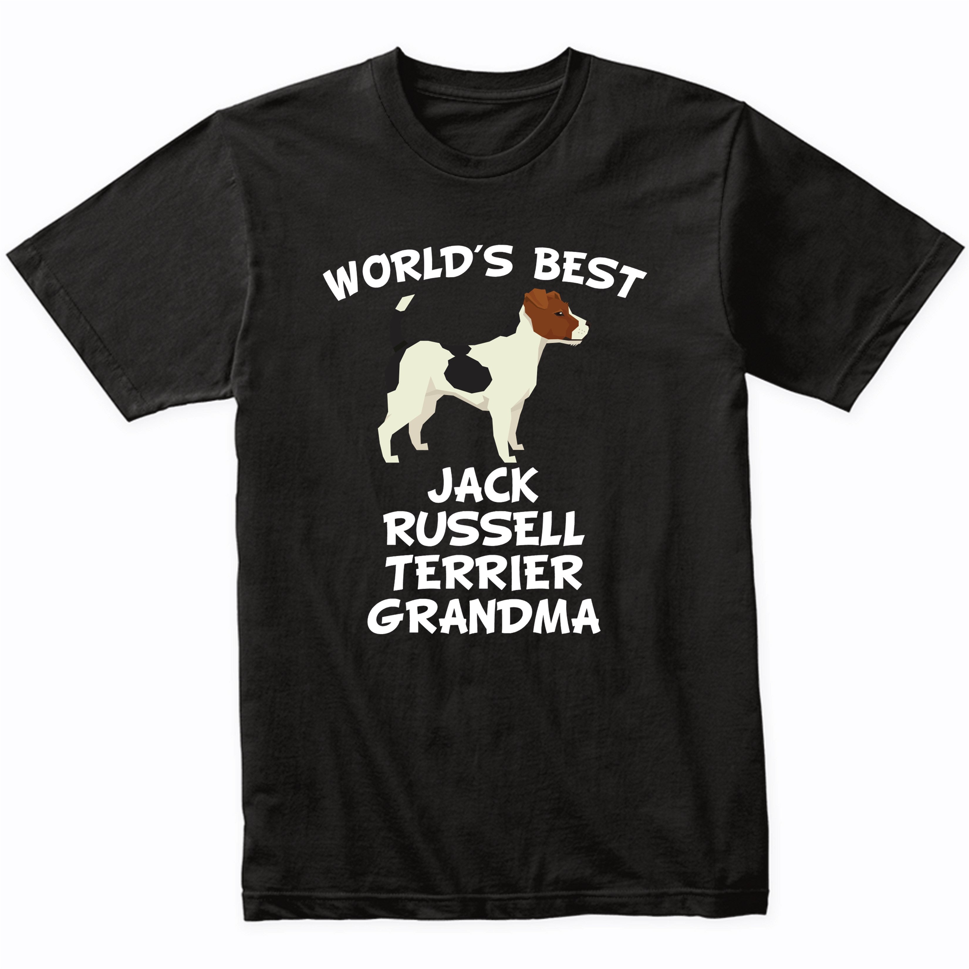 World's Best Jack Russell Terrier Grandma Shirt – Really Awesome Shirts