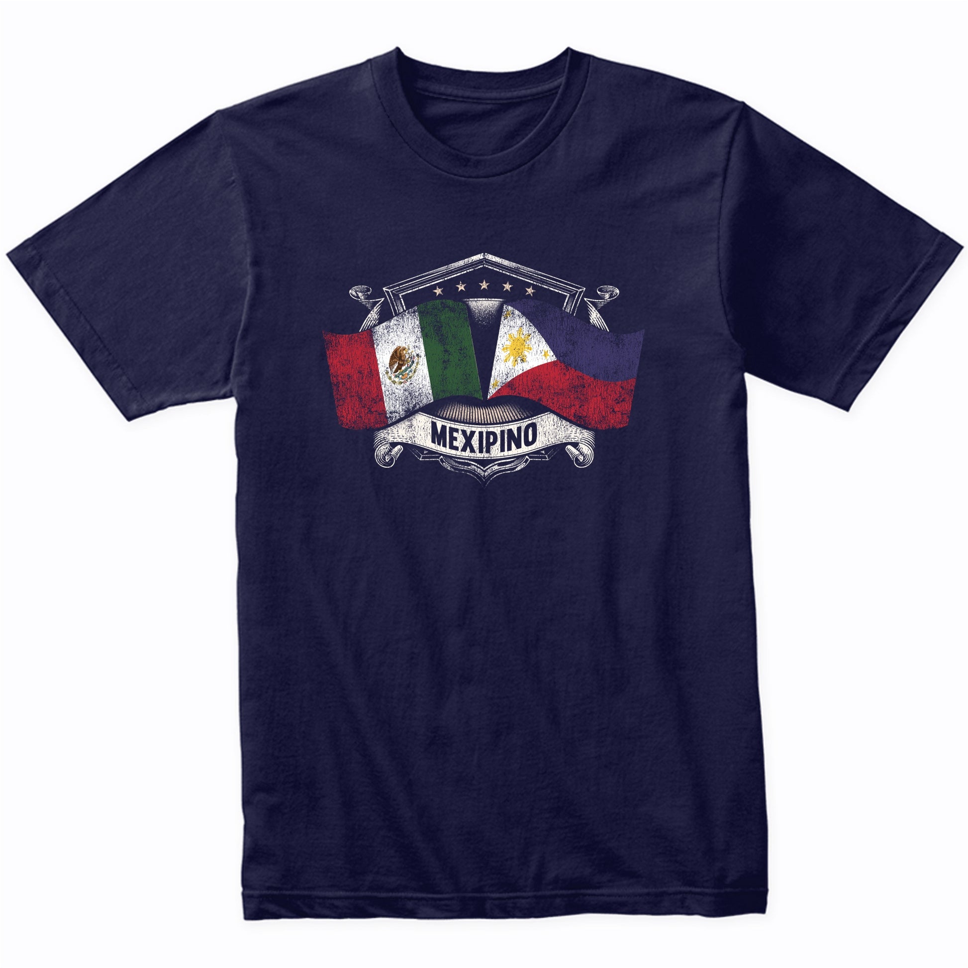 Mexico Philippines Flags Mexican Filipino Mexipino T-Shirt – Really ...