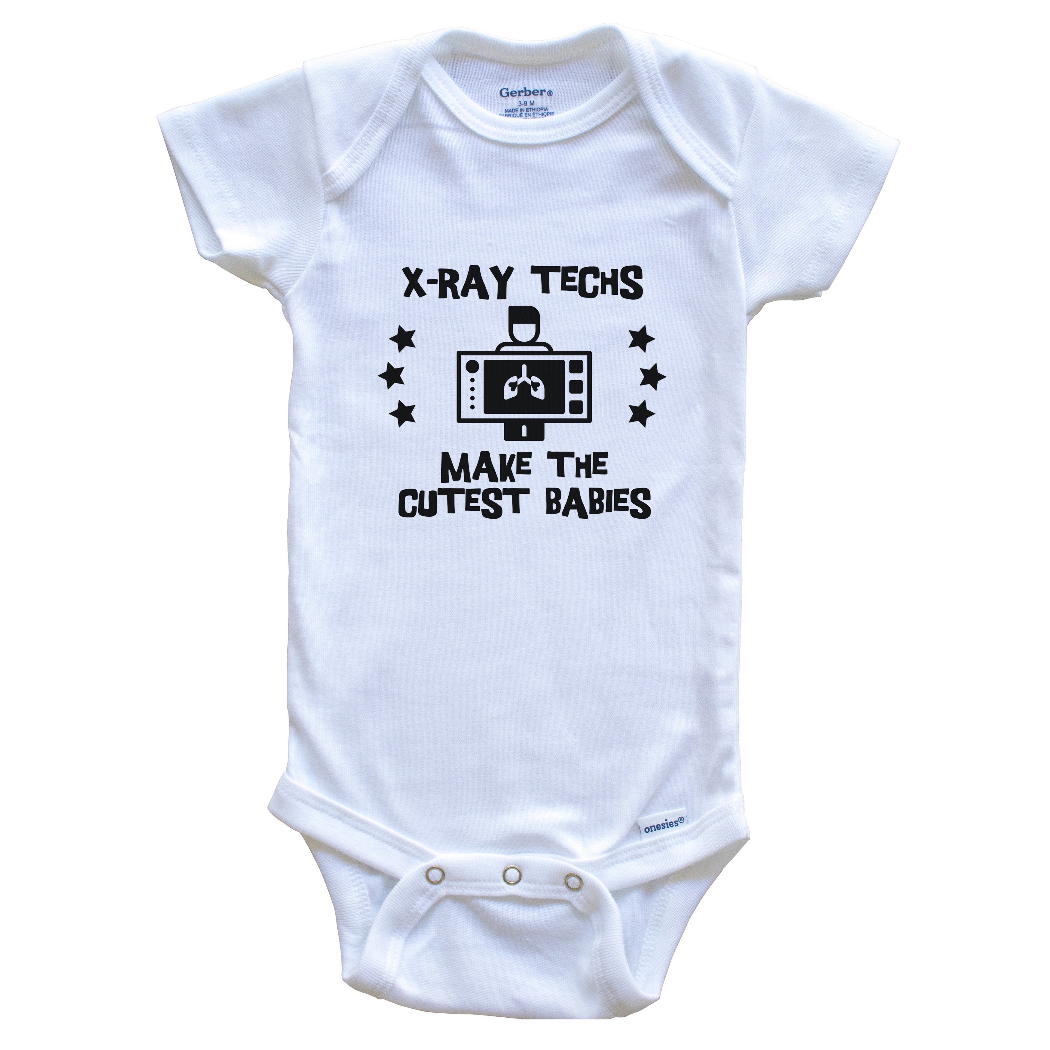 X-Ray Techs Make The Cutest Babies Funny X-Ray Baby Bodysuit – Really ...